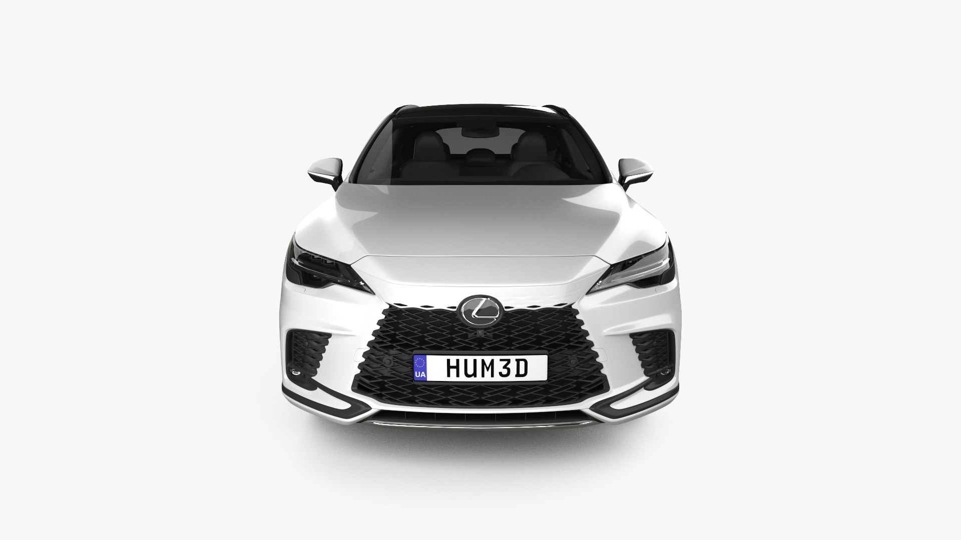 3D Lexus RX Hybrid F Sport 2022 Model - TurboSquid 2093254