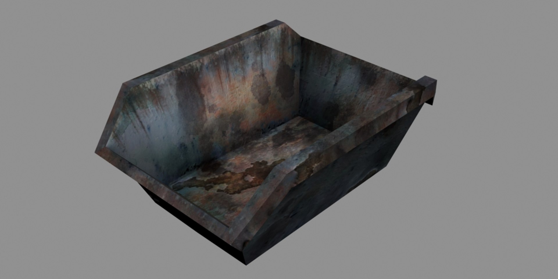Bin Waste Garbage 3d Model