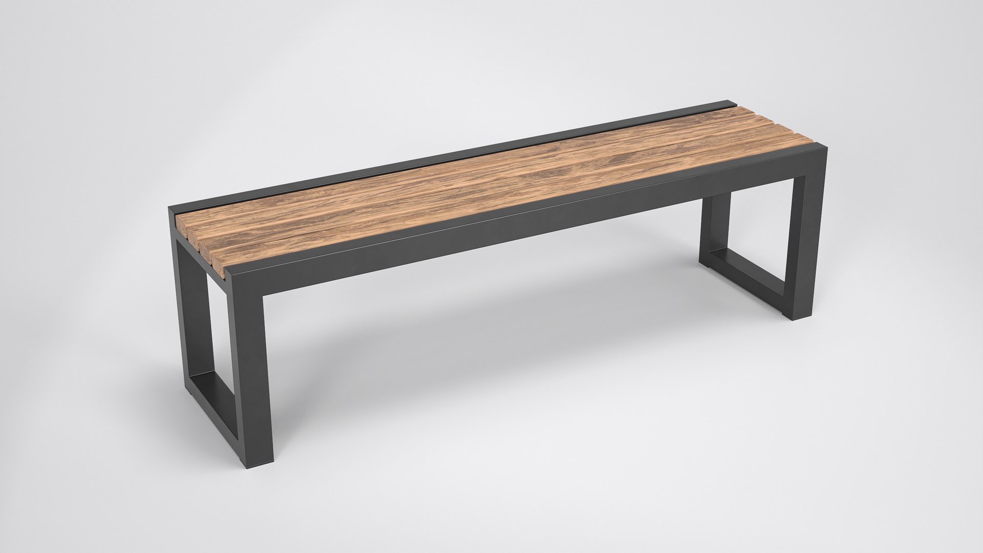 Street Bench 01 Model - TurboSquid 2333043