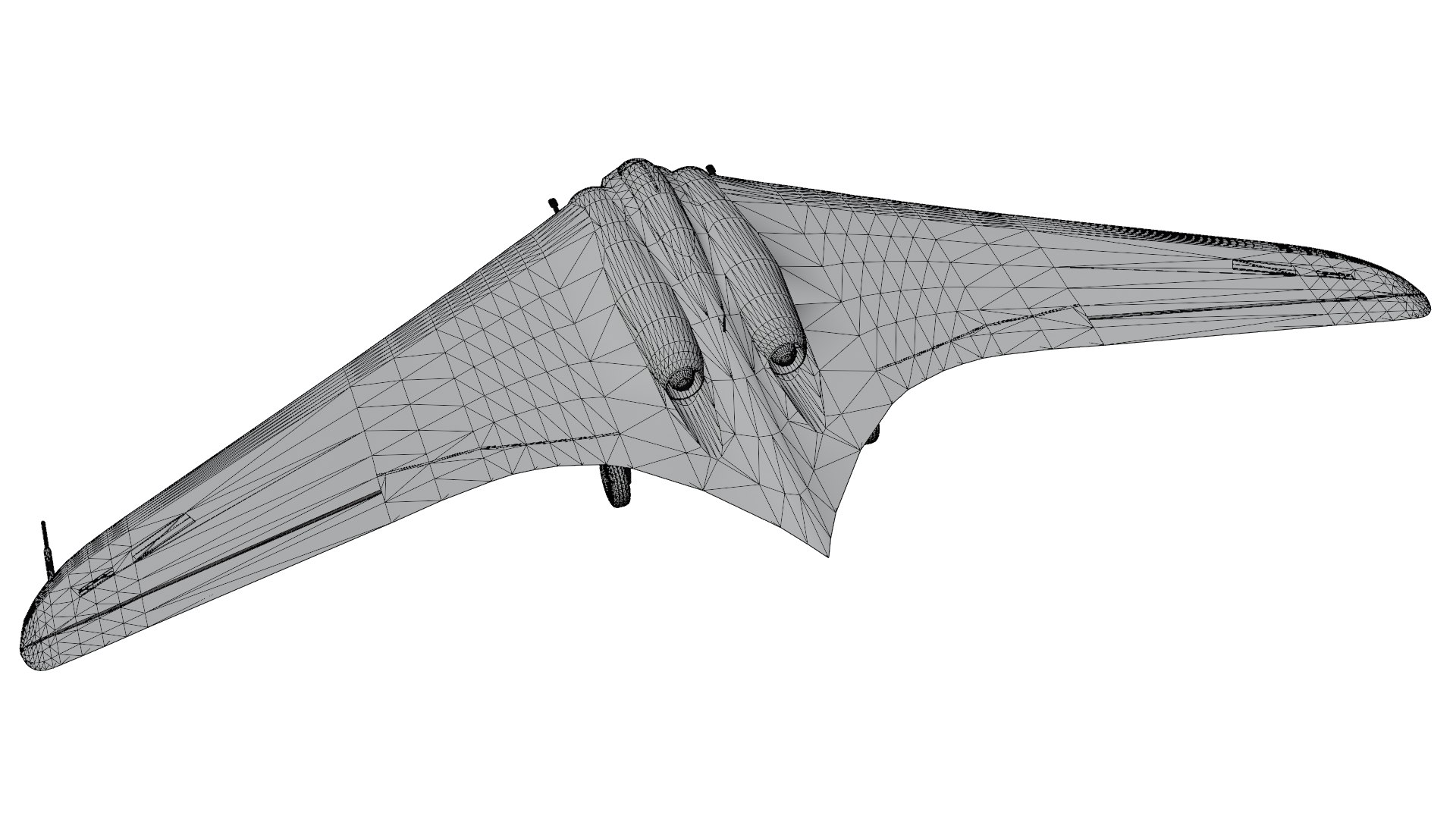 3D Horten Ho IX Model - TurboSquid 2326148