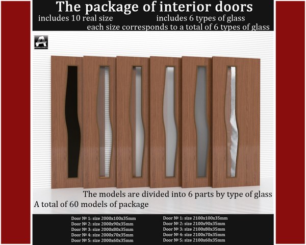 3d package interior doors
