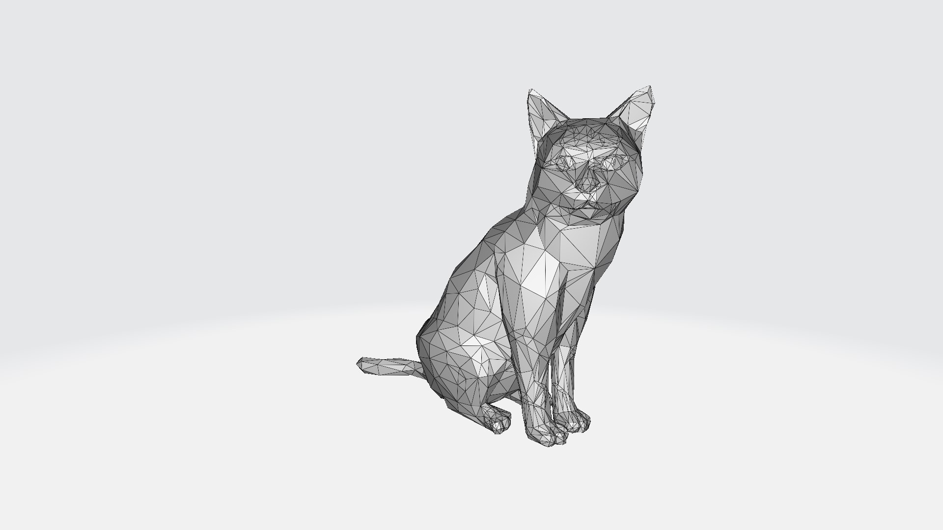 Cat - Low Poly 3D Model - TurboSquid 2291777