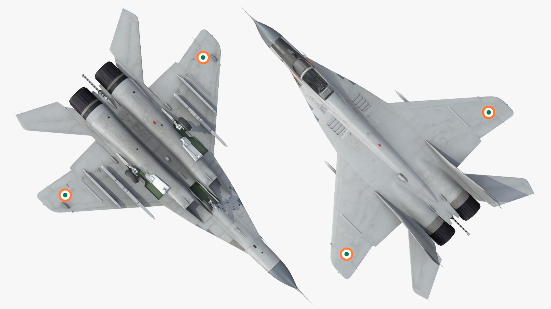 3D MiG 29K Multirole Fighter Aircraft Indian Navy - TurboSquid 1820856