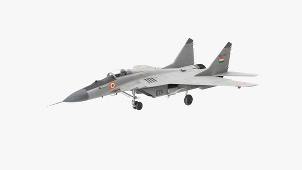modelo 3d Avión de combate multifunción MiG 29K Armada de la India ...
