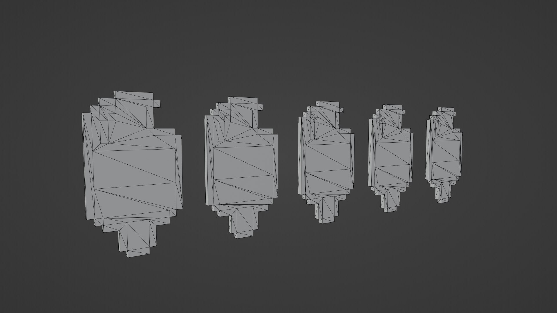 Voxel Ice Cream Pack 3D Model - TurboSquid 1891213