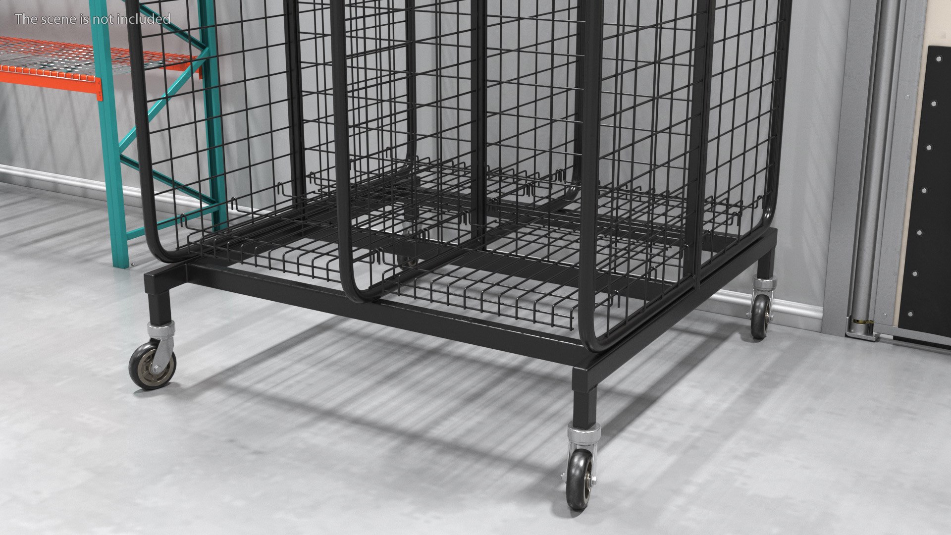 Military Wheeled Lockers Black 3D Model - TurboSquid 2386091