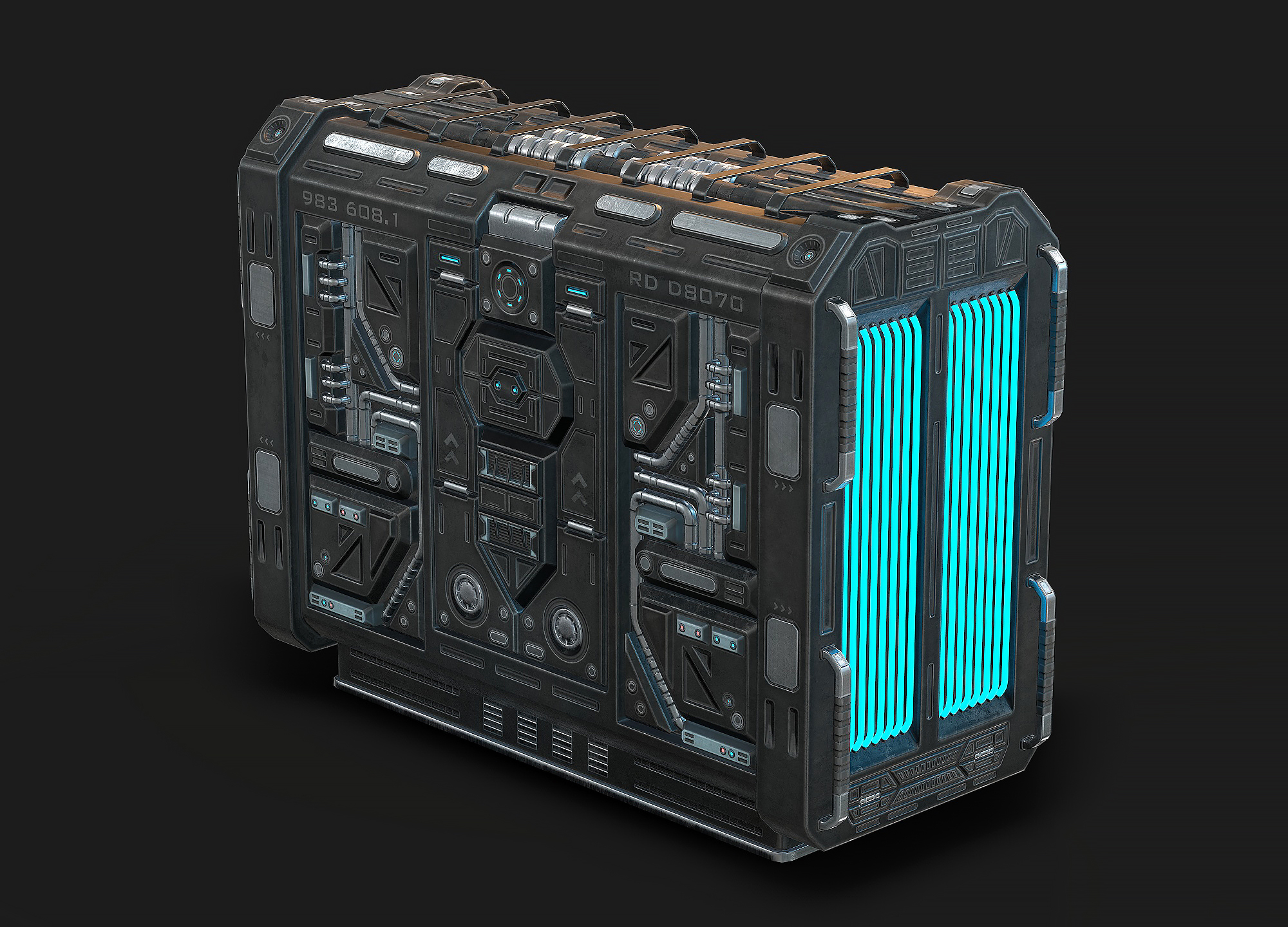 3D sci fi props - TurboSquid 1340032