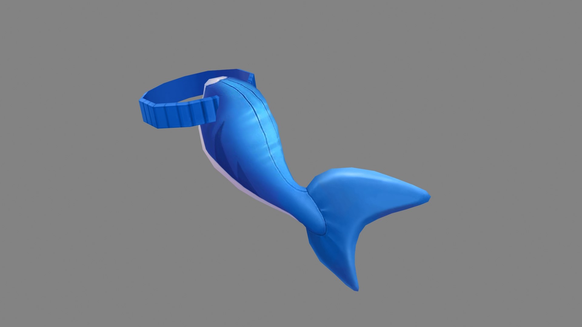 Cartoon Shark Tail - Decoration 3D Model - TurboSquid 2107089