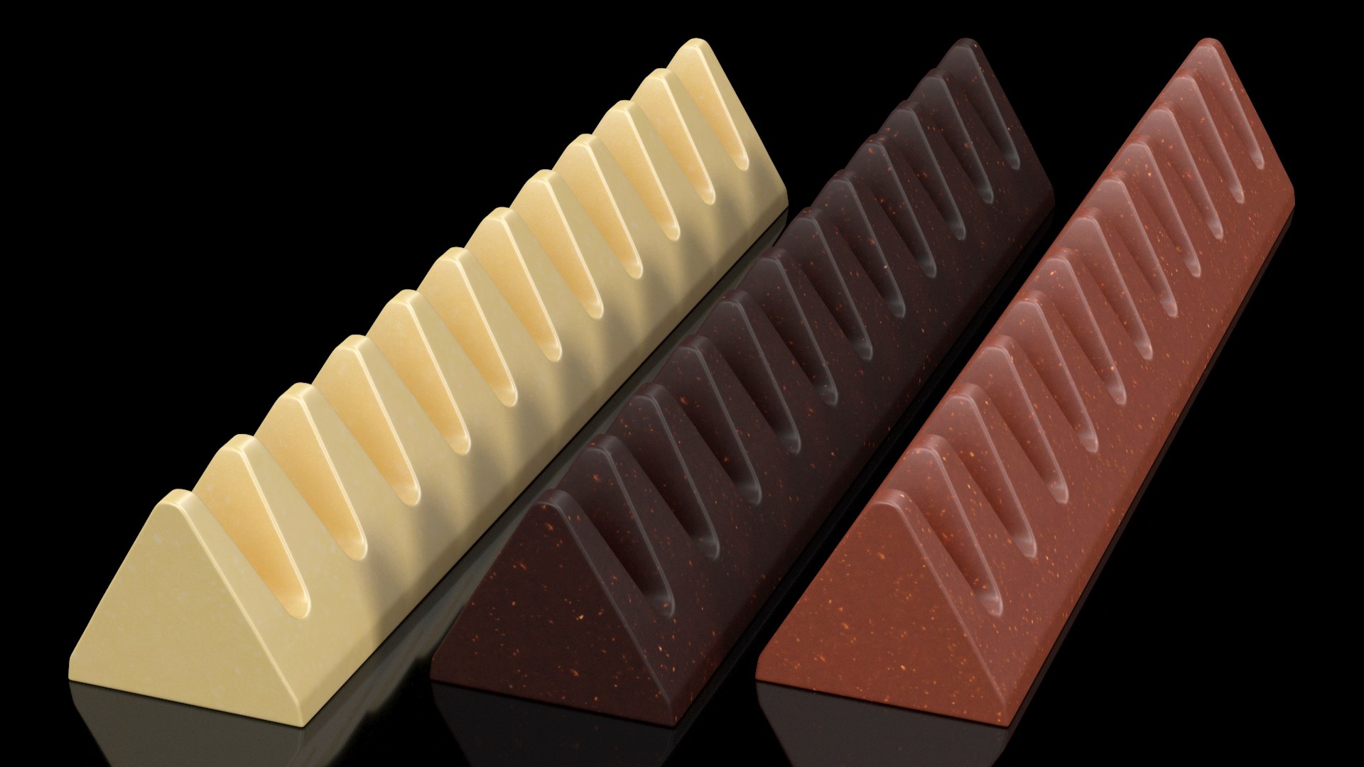 Chocolate Bars Model - TurboSquid 1796054
