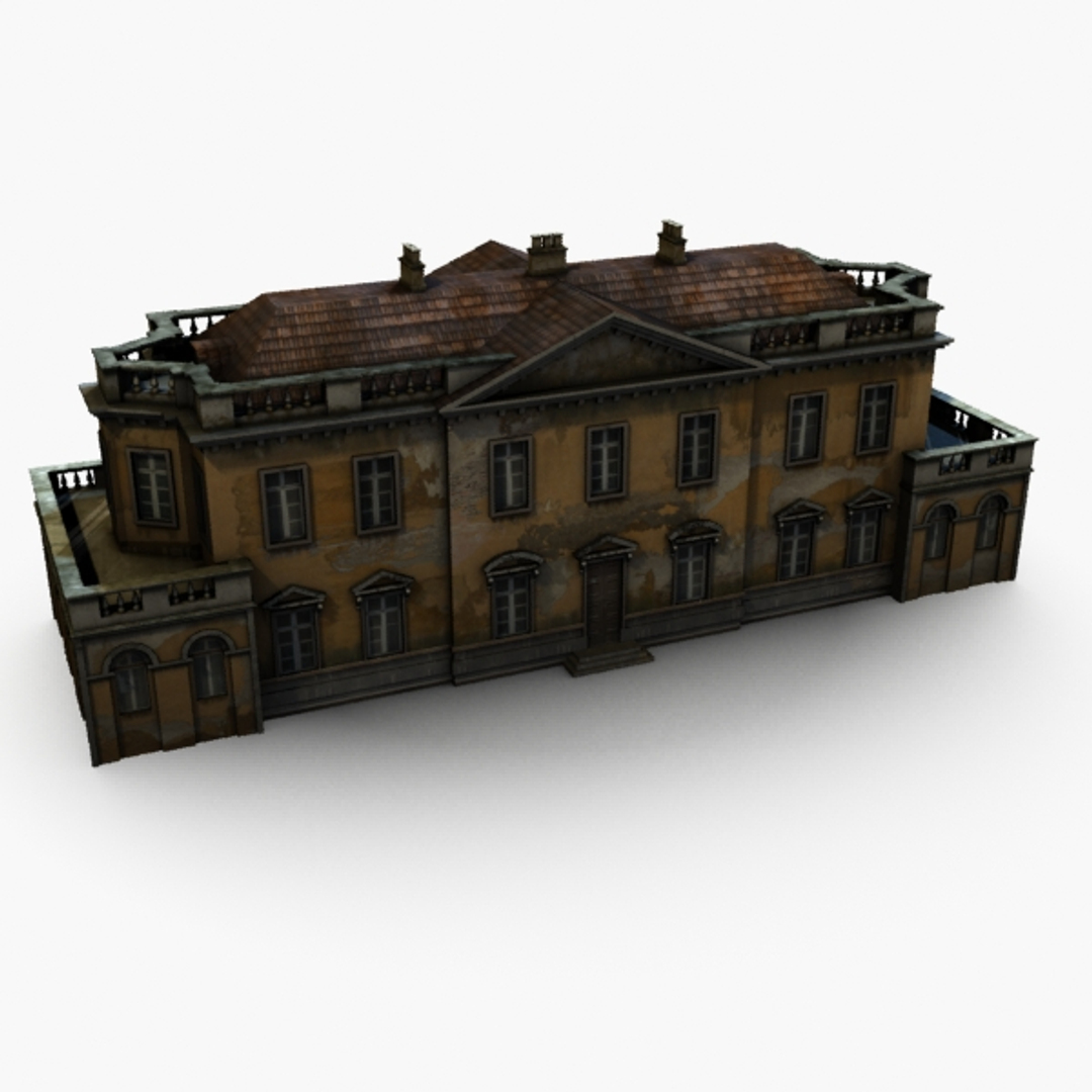 Small City Hall Building Max