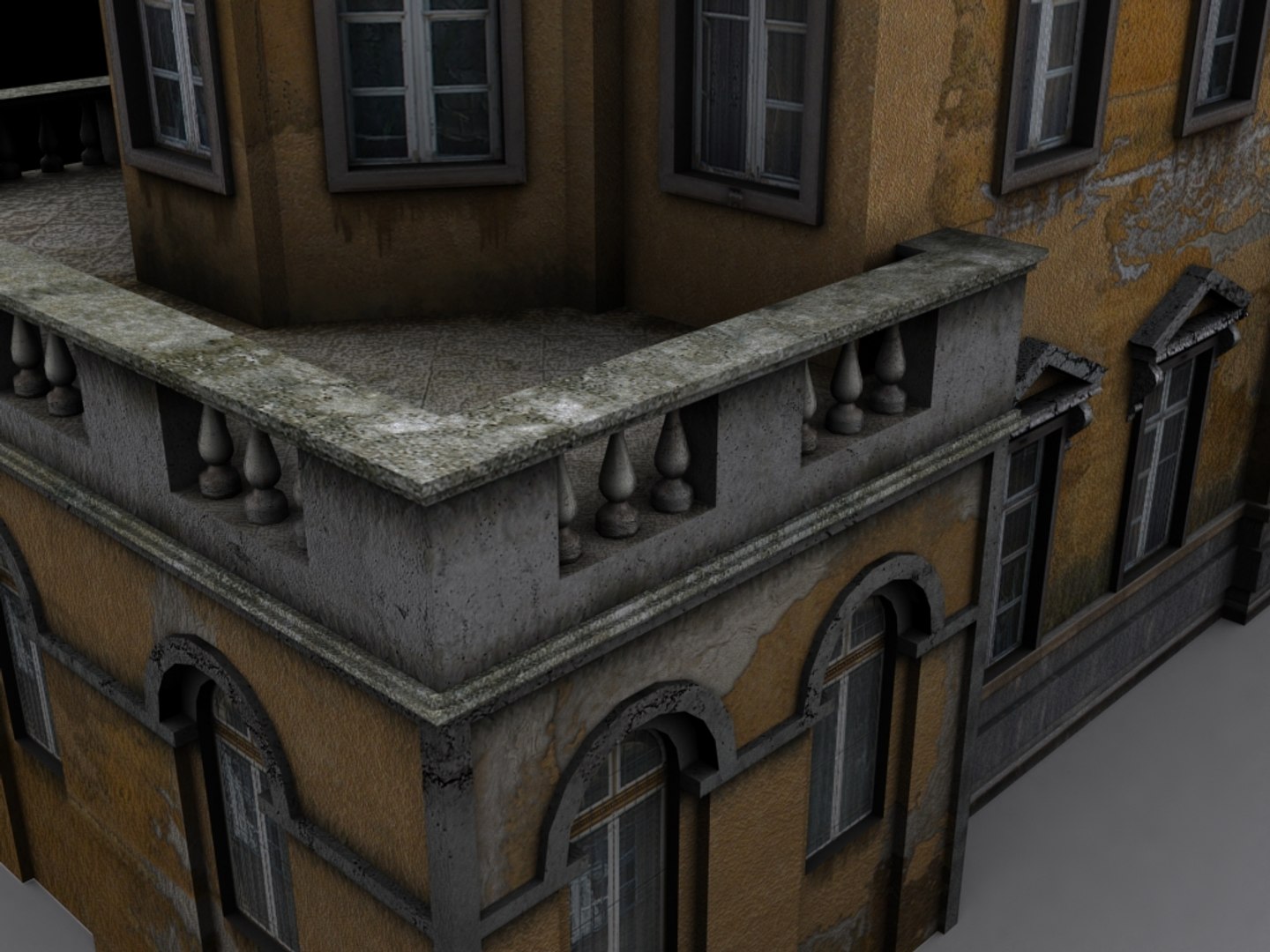Small City Hall Building Max