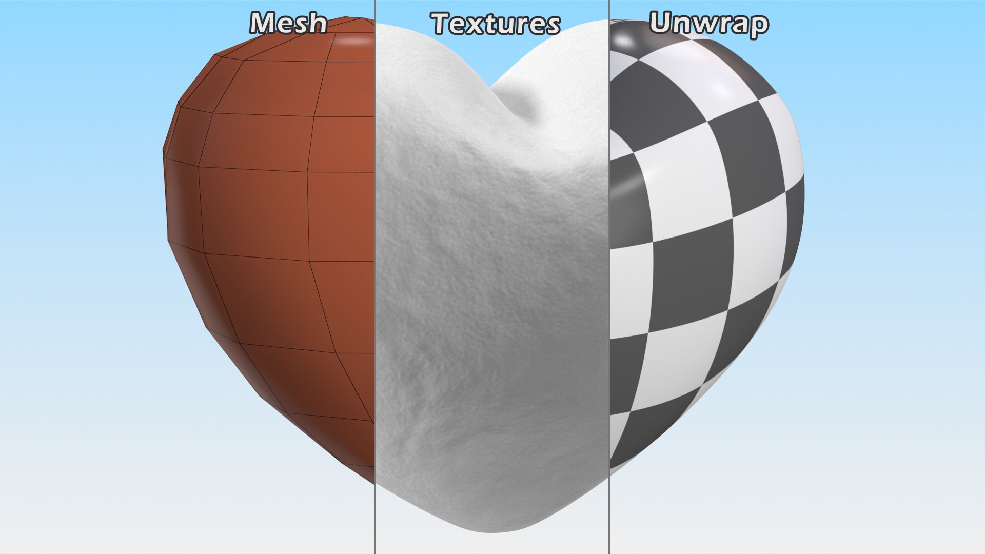 3D Heart Shaped Snowball - TurboSquid 1732165