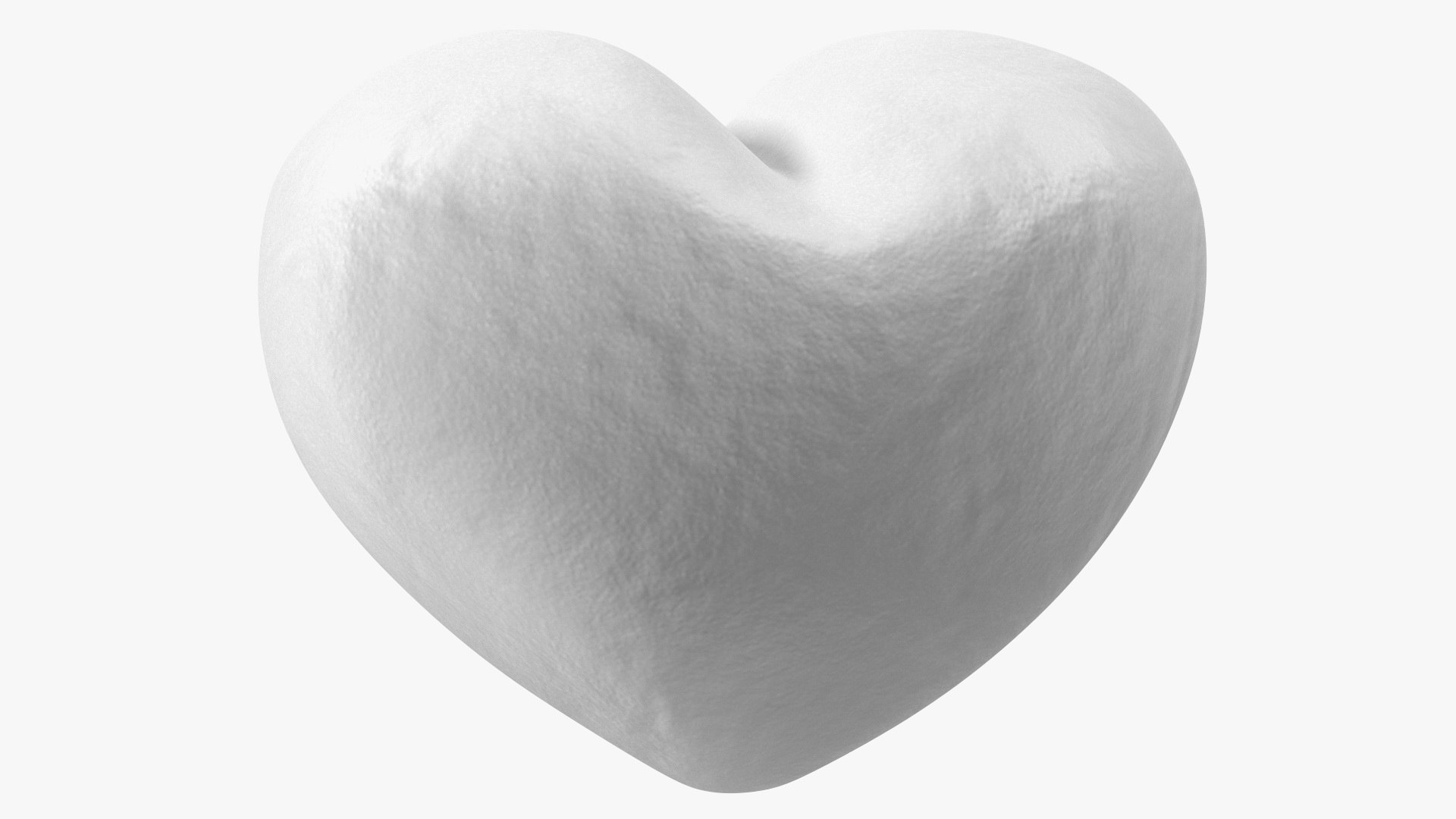 3D Heart Shaped Snowball - TurboSquid 1732165