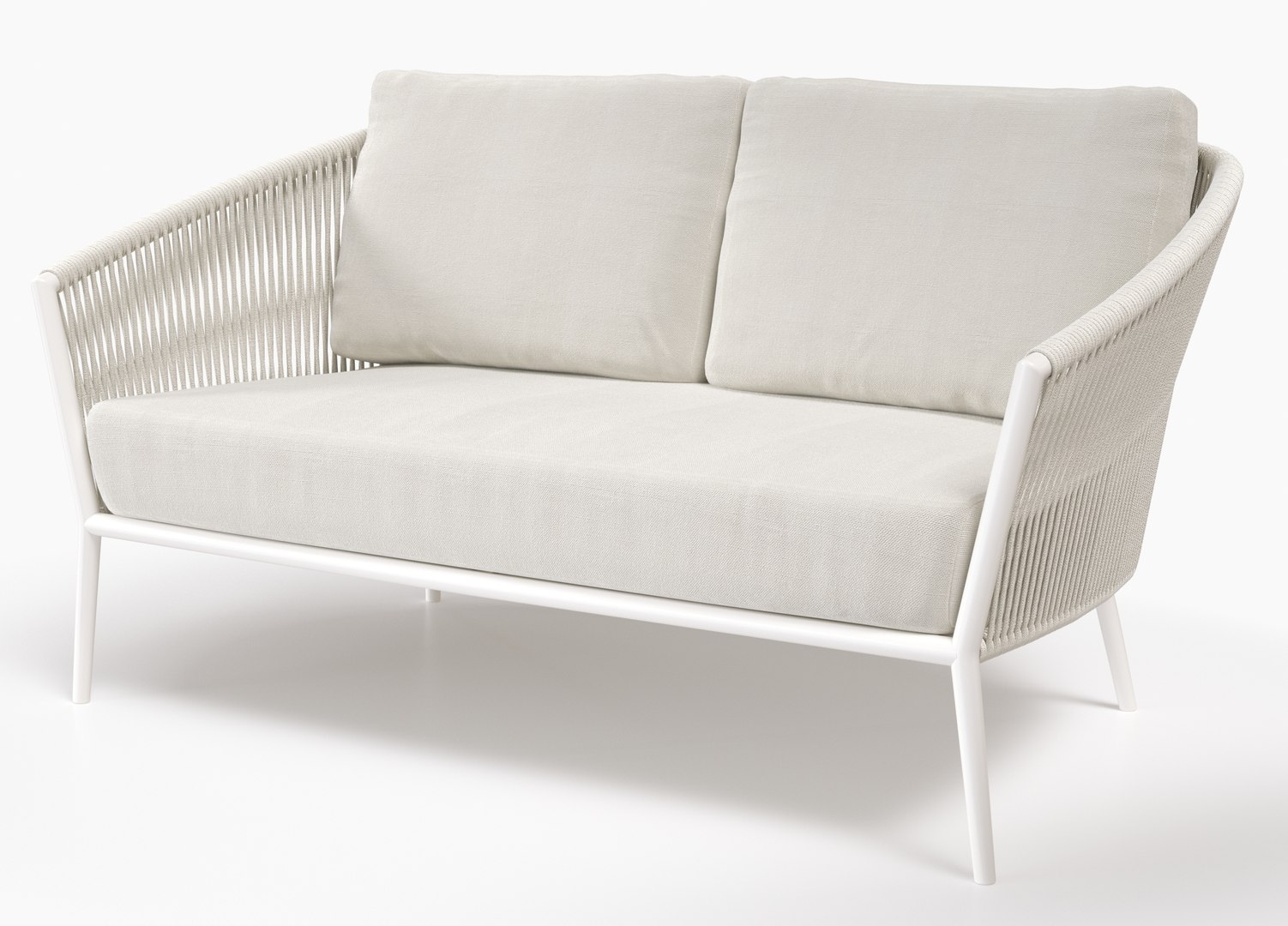 3D cosmo seating lounge 2-seater model - TurboSquid 1475767
