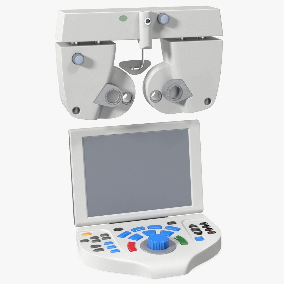 Automated Phoropter 3D model - TurboSquid 2065645