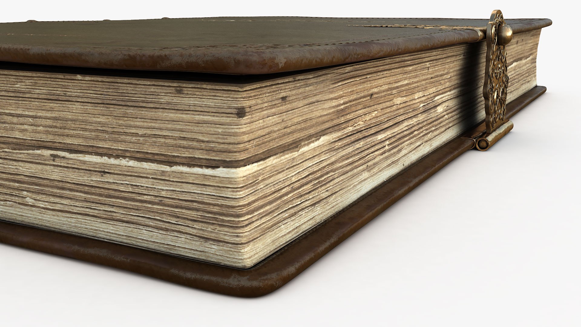 Old engraved book rigged 3D model - TurboSquid 1651093