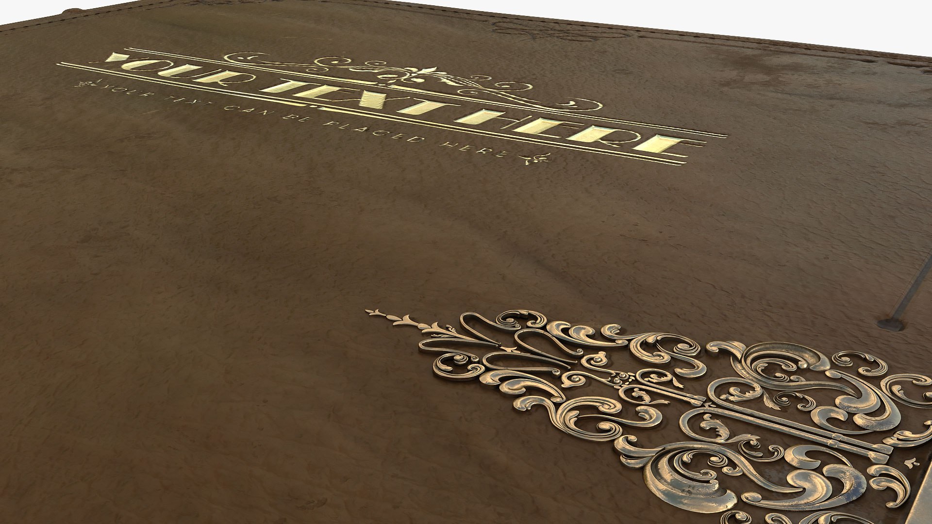 Old engraved book rigged 3D model - TurboSquid 1651093