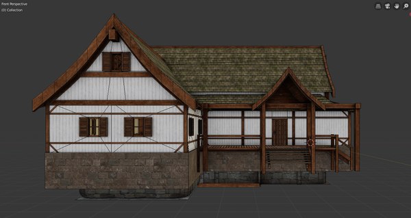 modèle 3D de Auberge médiévale - TurboSquid 1680235