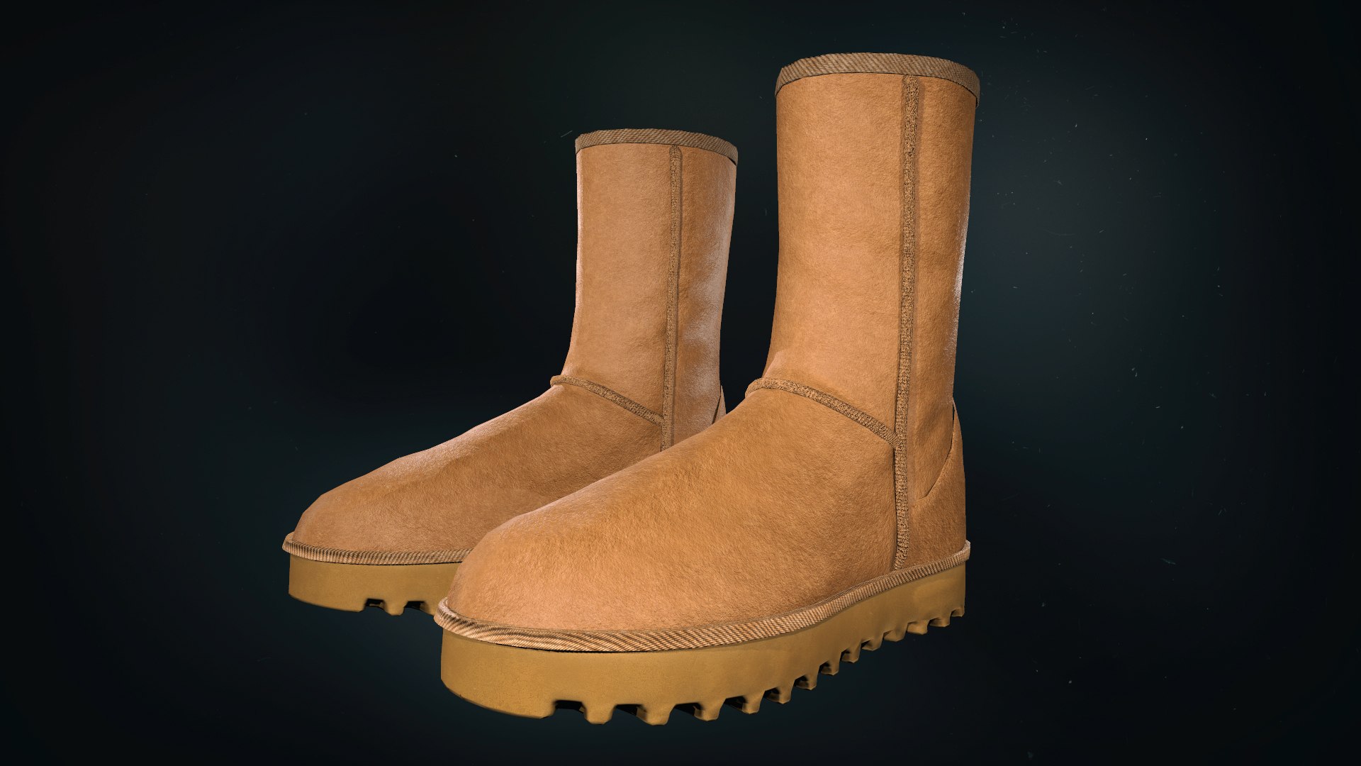 3D boot ugg classic - TurboSquid 1387659