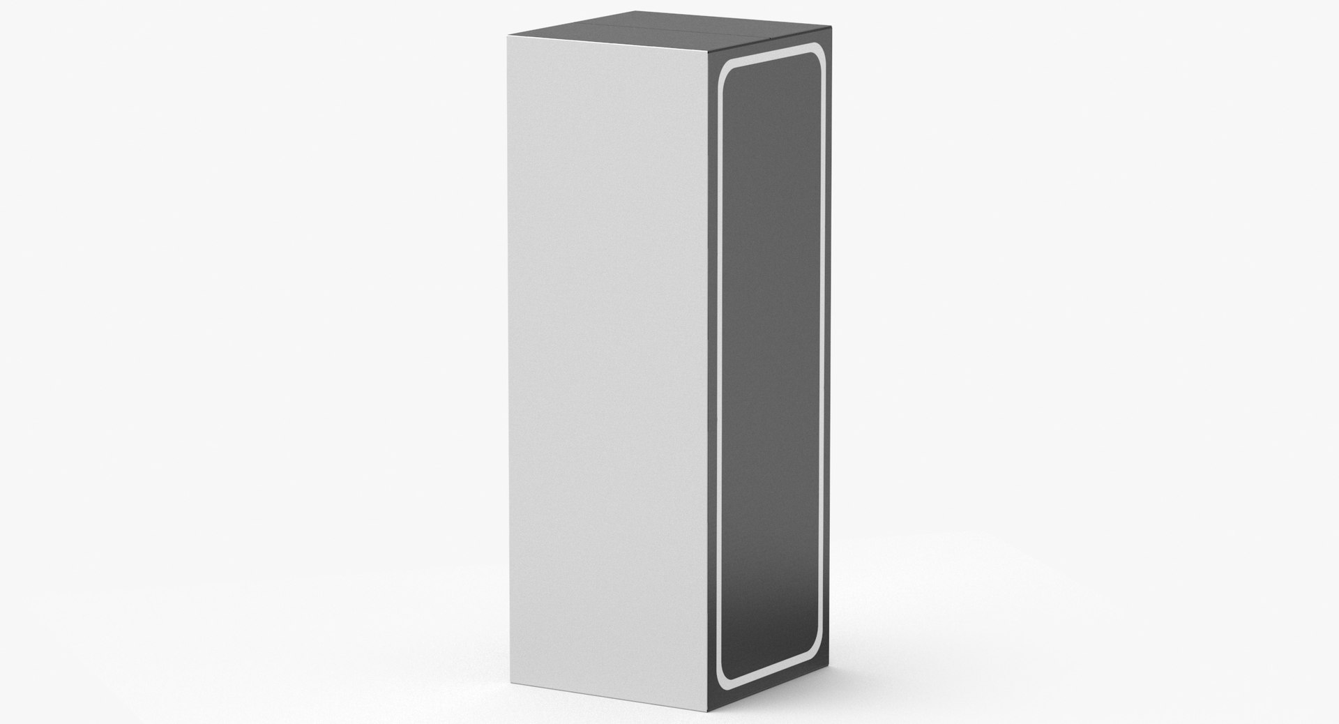 Boxed Vacuum Device and Box Blank or generic Label 3D model ...