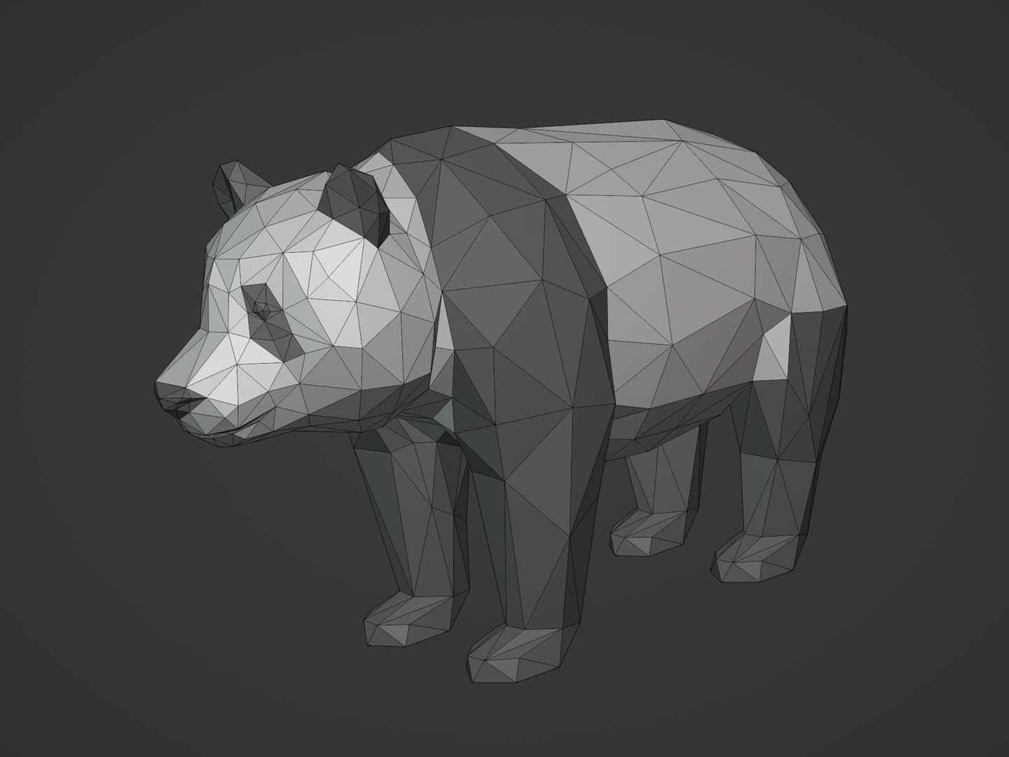 Panda Bear 3D - TurboSquid 2102548