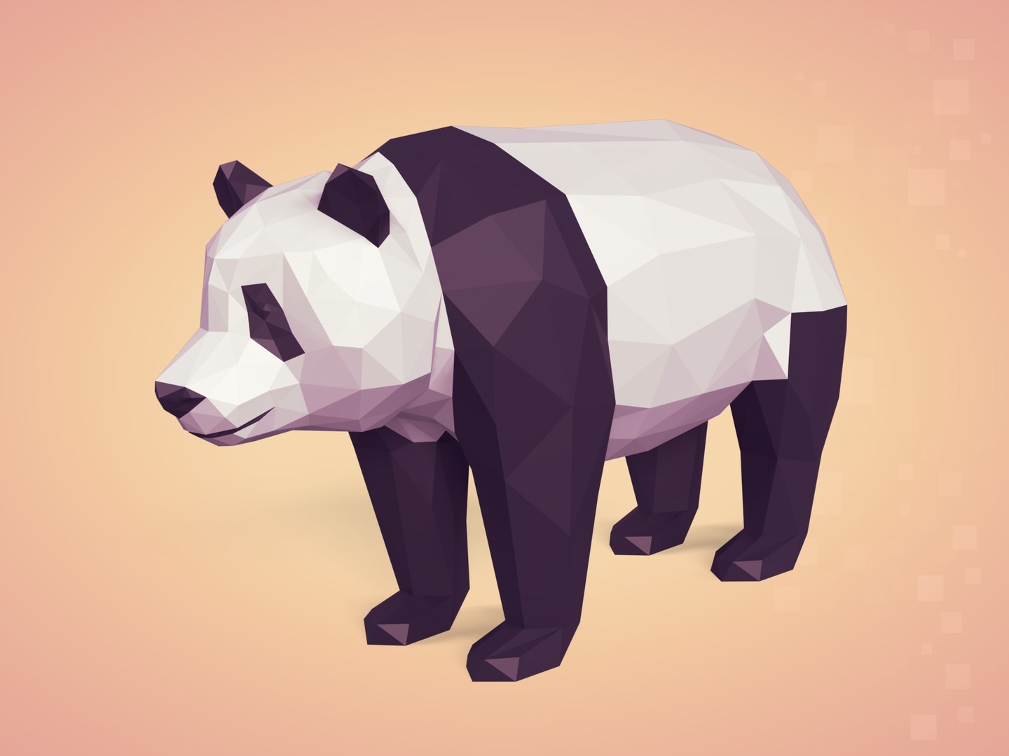 Panda Bear 3D - TurboSquid 2102548