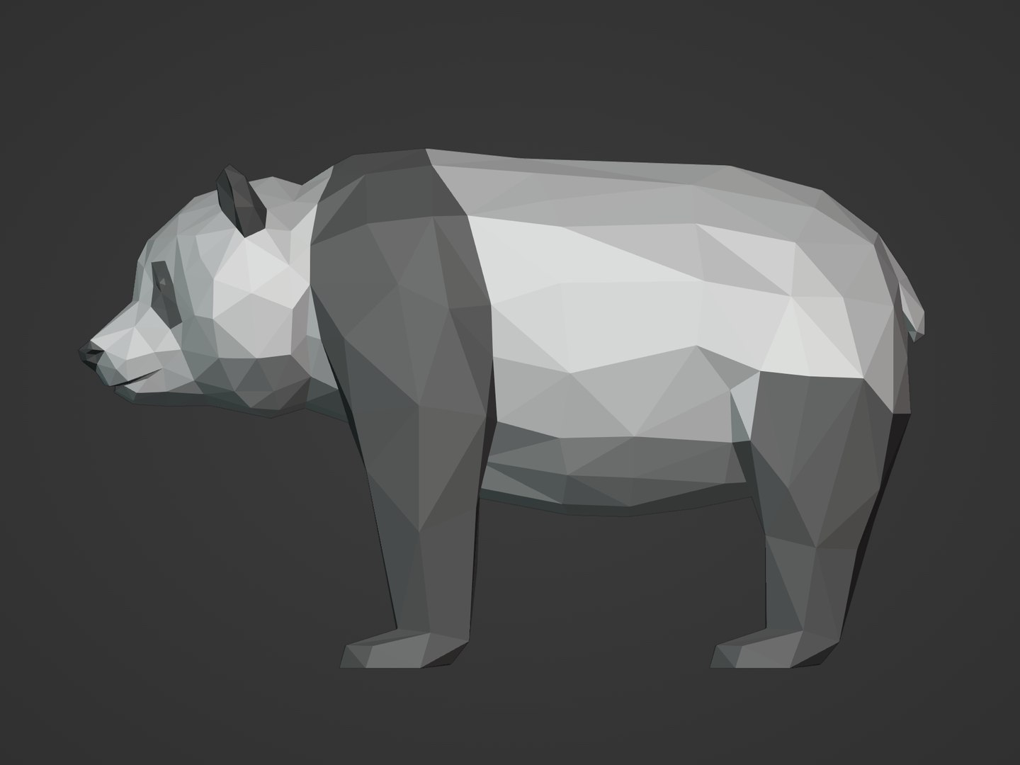 Panda Bear 3D - TurboSquid 2102548