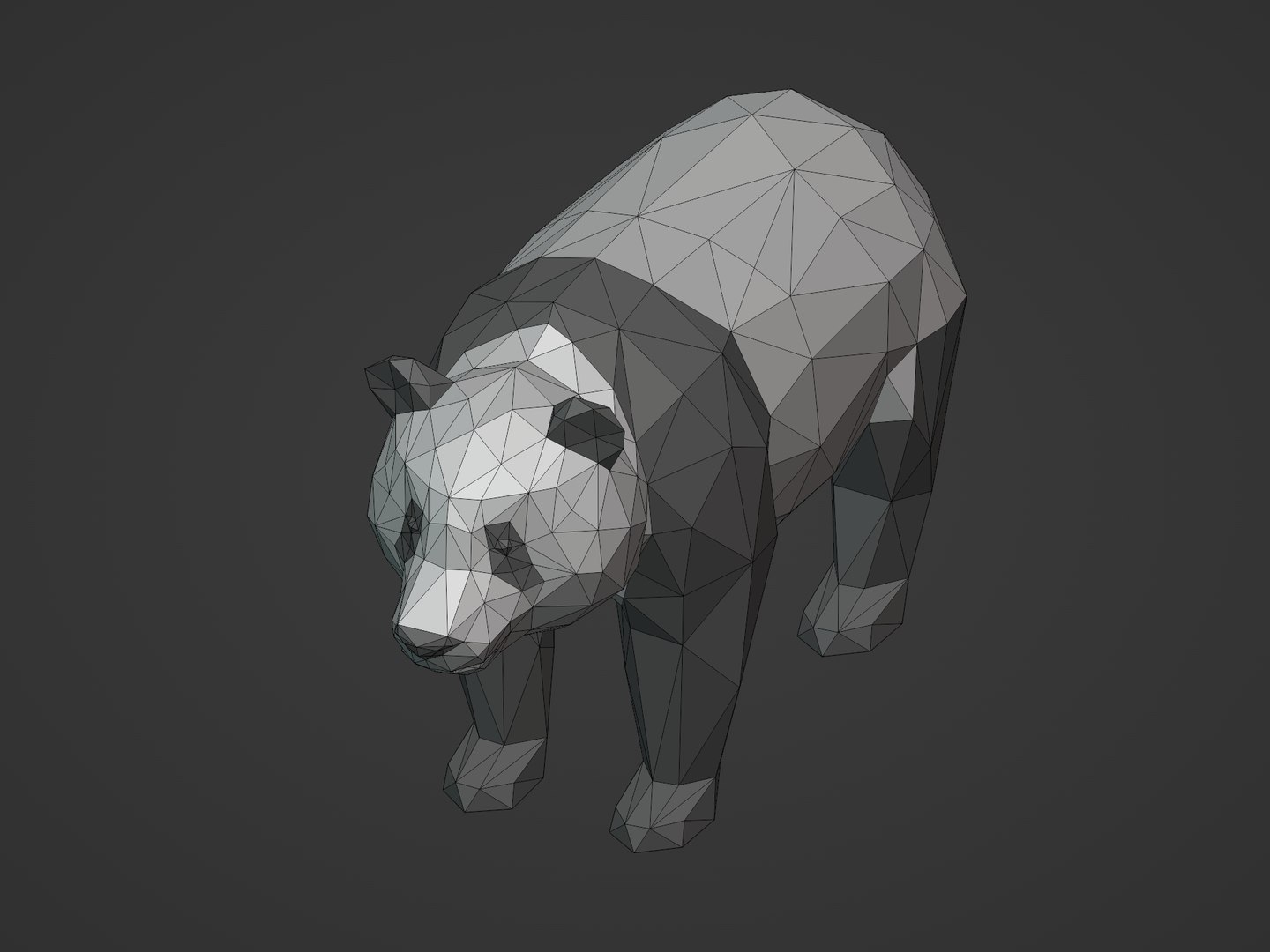 Panda Bear 3D - TurboSquid 2102548