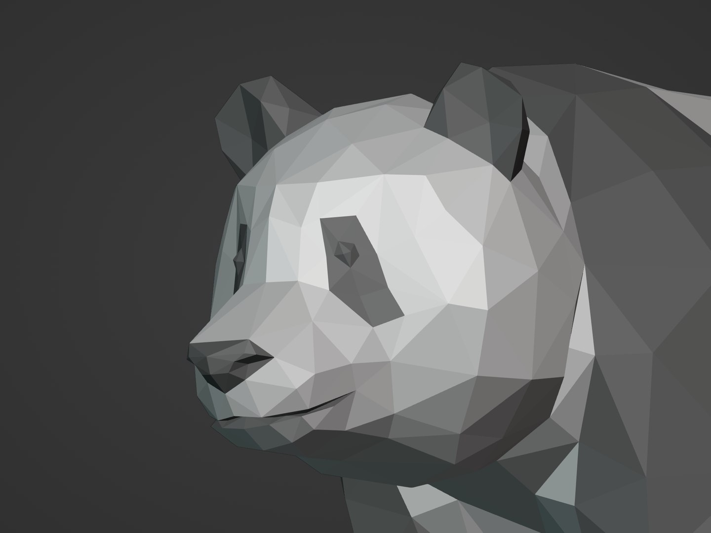 Panda Bear 3D - TurboSquid 2102548