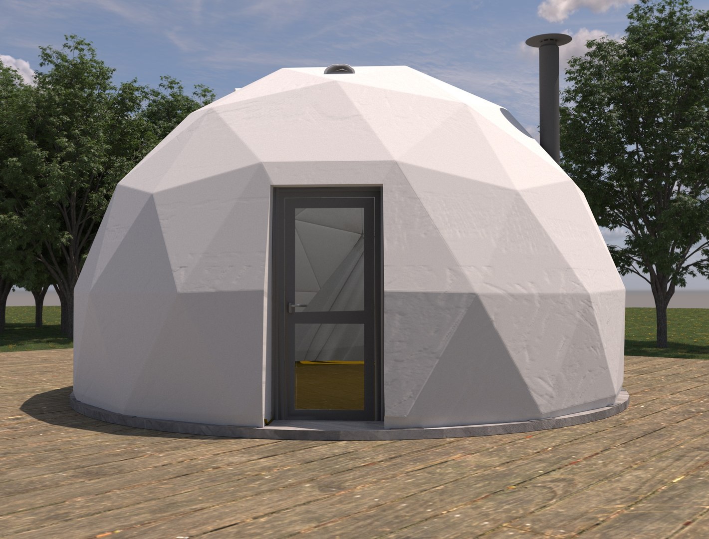 3D Glamping Dome Extreme - TurboSquid 2006227