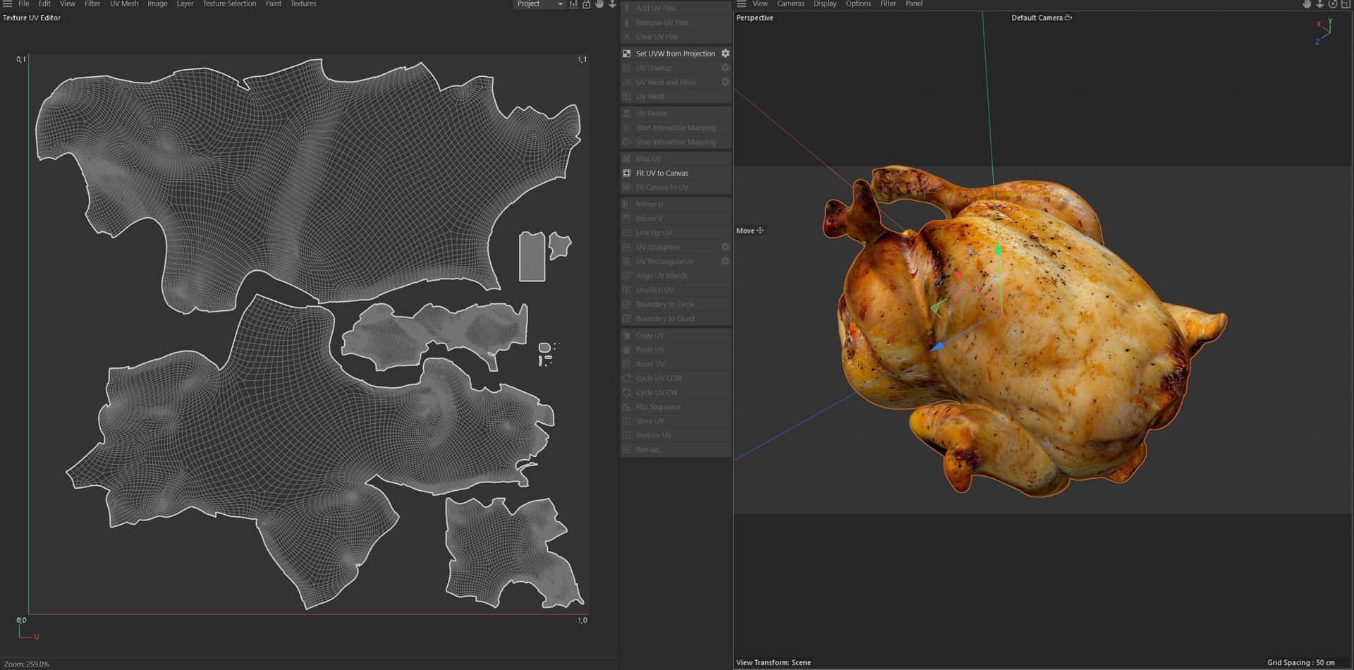 3D Chicken Roasted Whole Model - TurboSquid 2370500