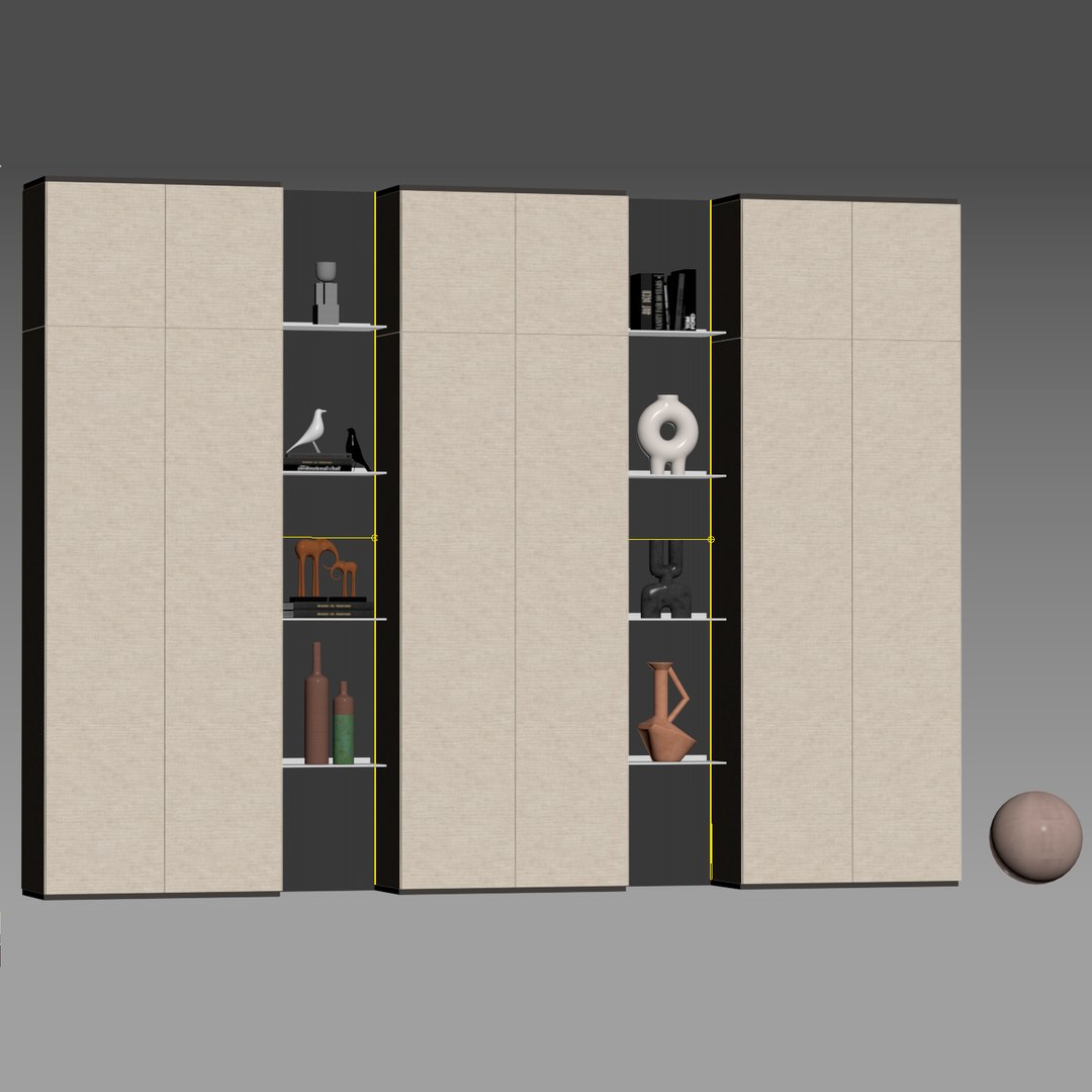 3D Poliform Surface Cabinet Model - TurboSquid 2278995