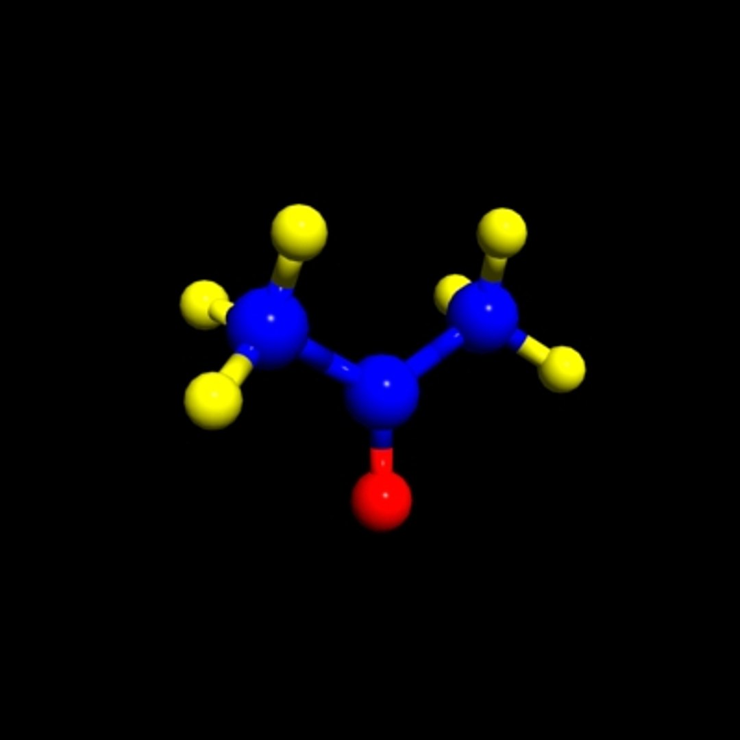 3d Dimethyl Ketone Model