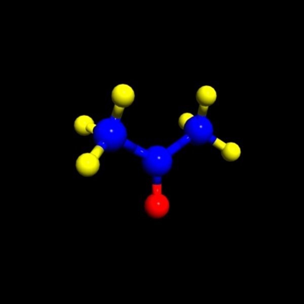 3d dimethyl ketone model