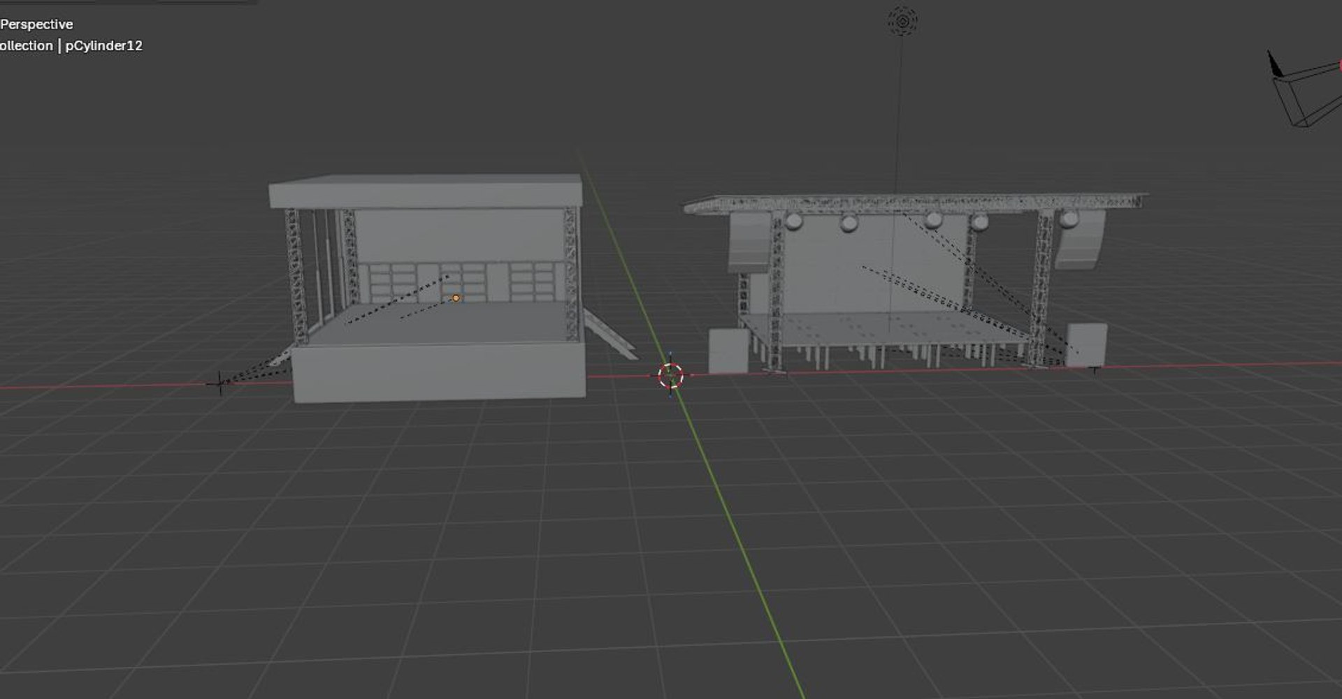 Stage Set 3D Model 3D - TurboSquid 2551408