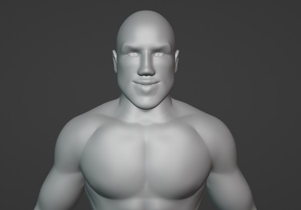 modelo 3d Giga Chad Base Model - TurboSquid 2013723