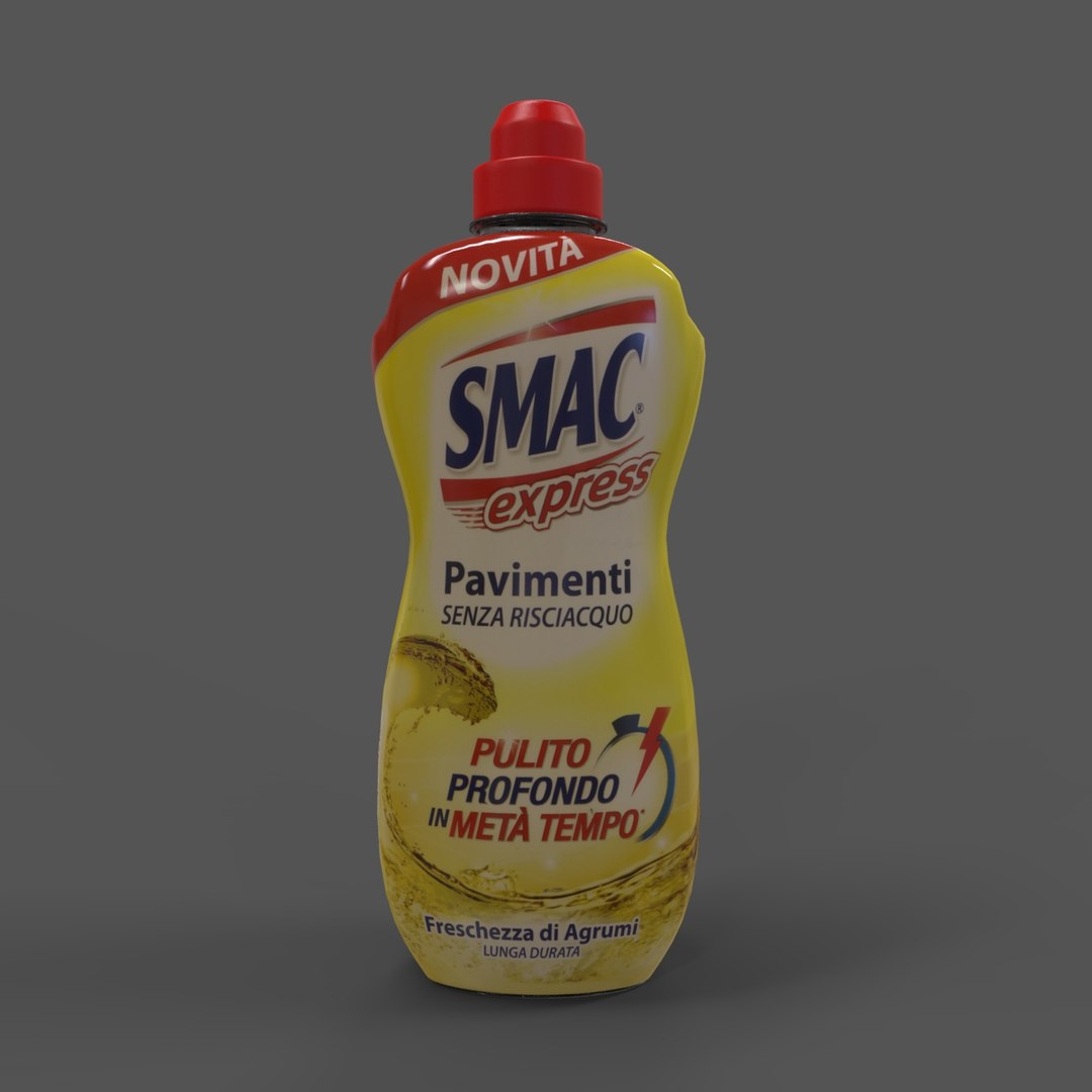 Detergent SMAC Express 1000ml 3D Model - TurboSquid 1733531