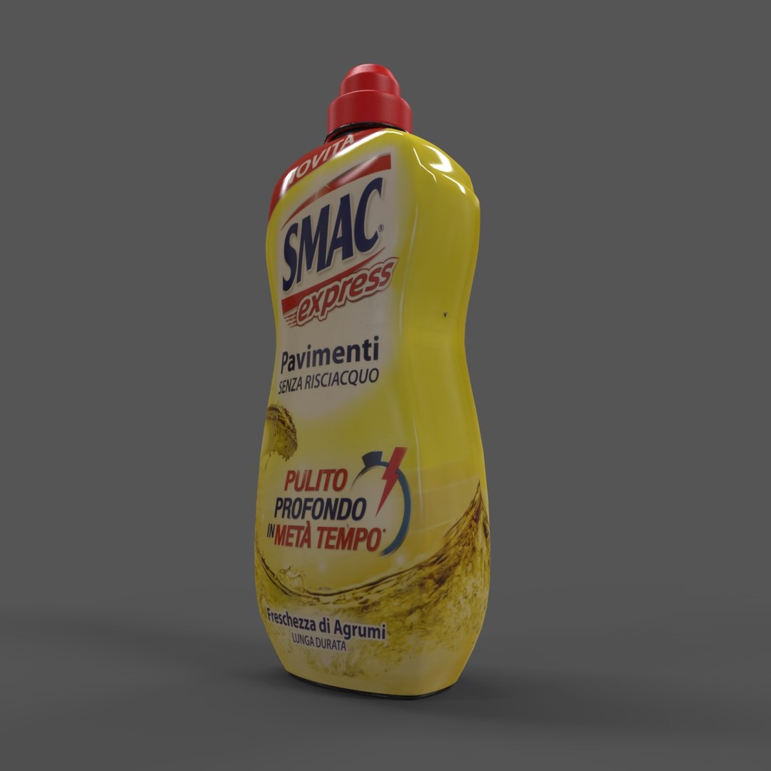 Detergent SMAC Express 1000ml 3D Model - TurboSquid 1733531