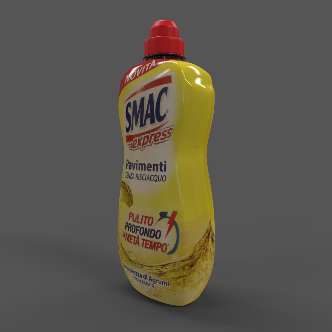 Detergent SMAC Express 1000ml 3D Model - TurboSquid 1733531