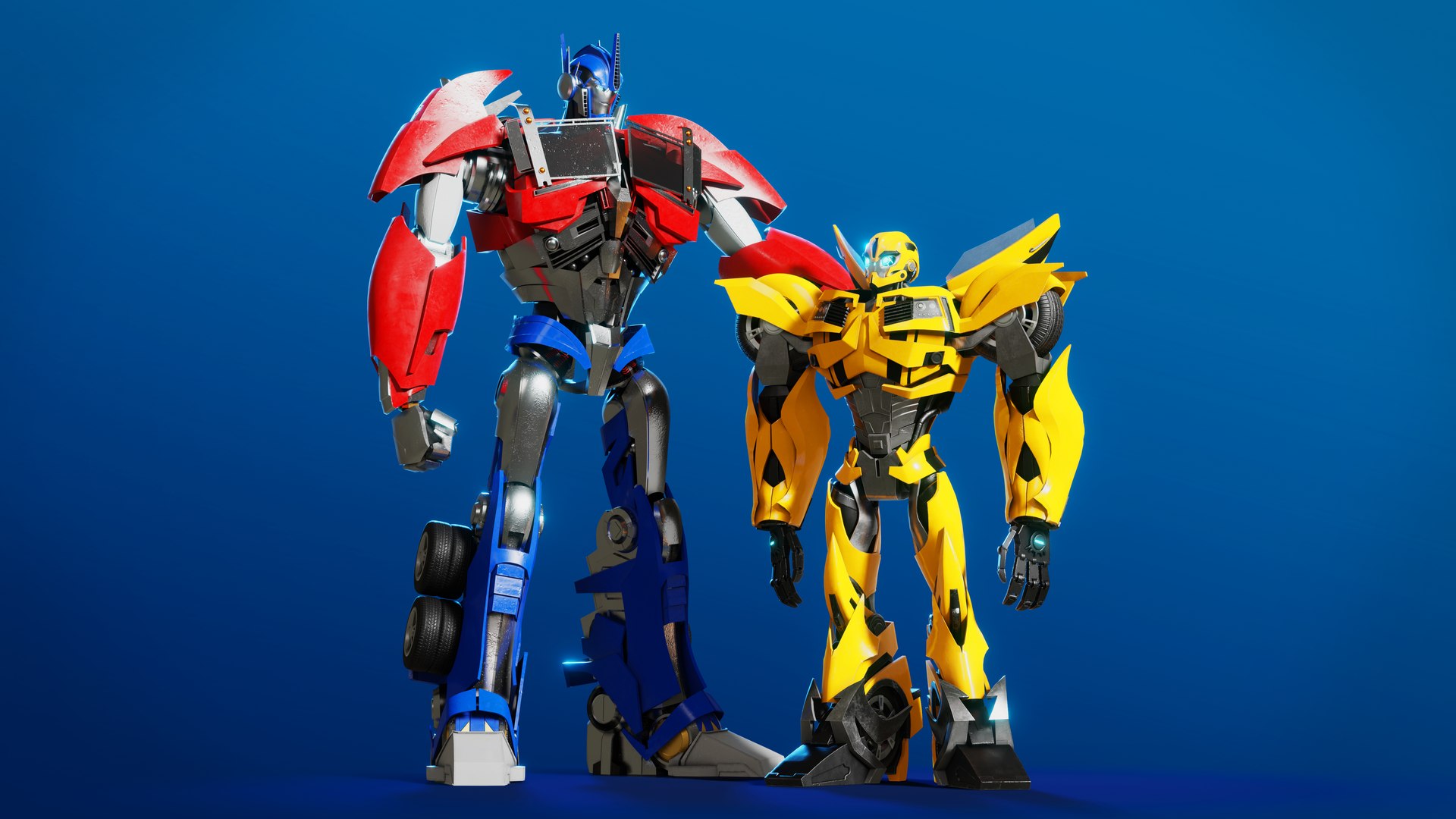 3D Bumblebee Transformers Prime RIG Model - TurboSquid 2269948