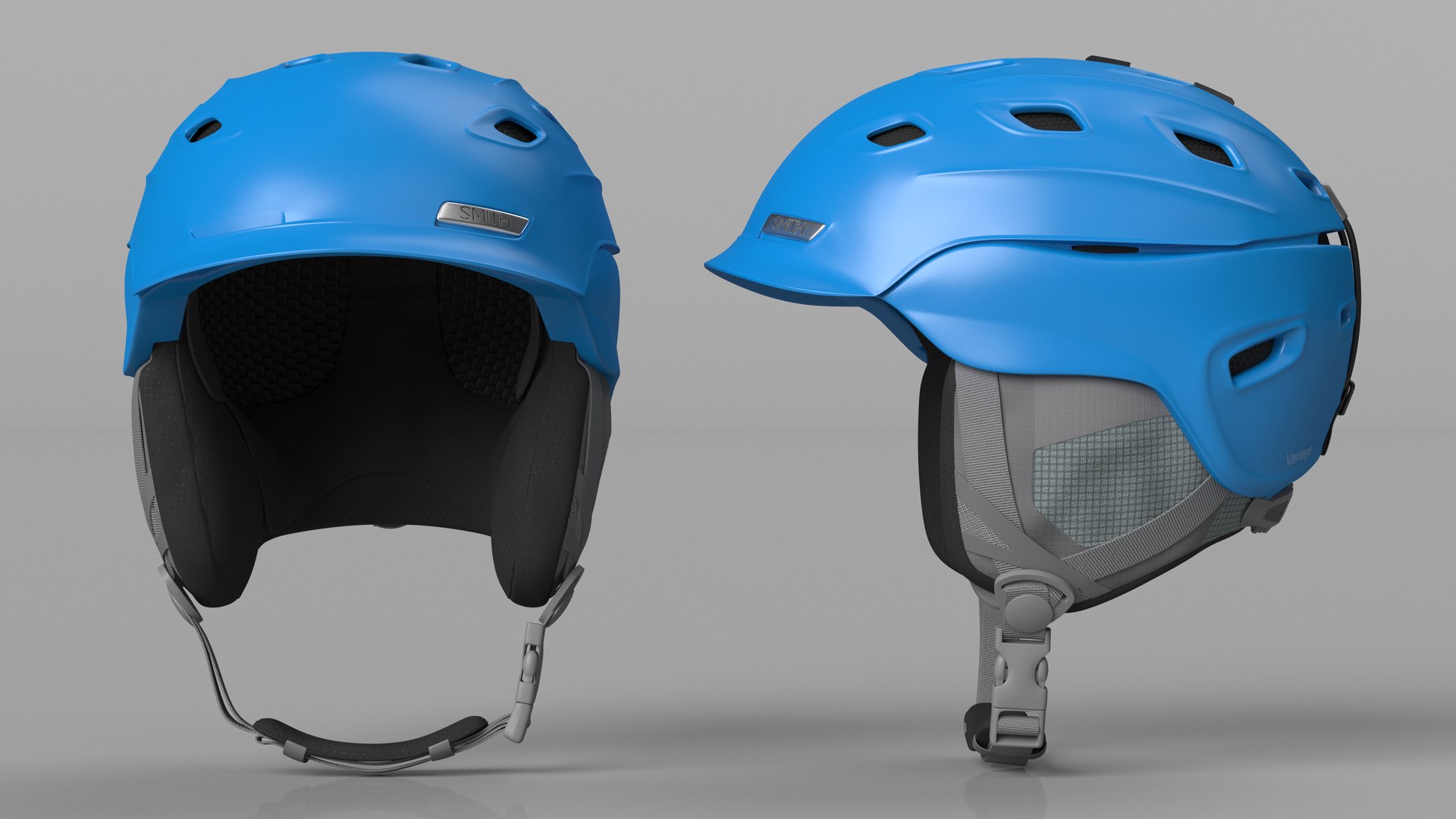 Smith Vantage Mips Snow Helmet Blue 3D - TurboSquid 2105729