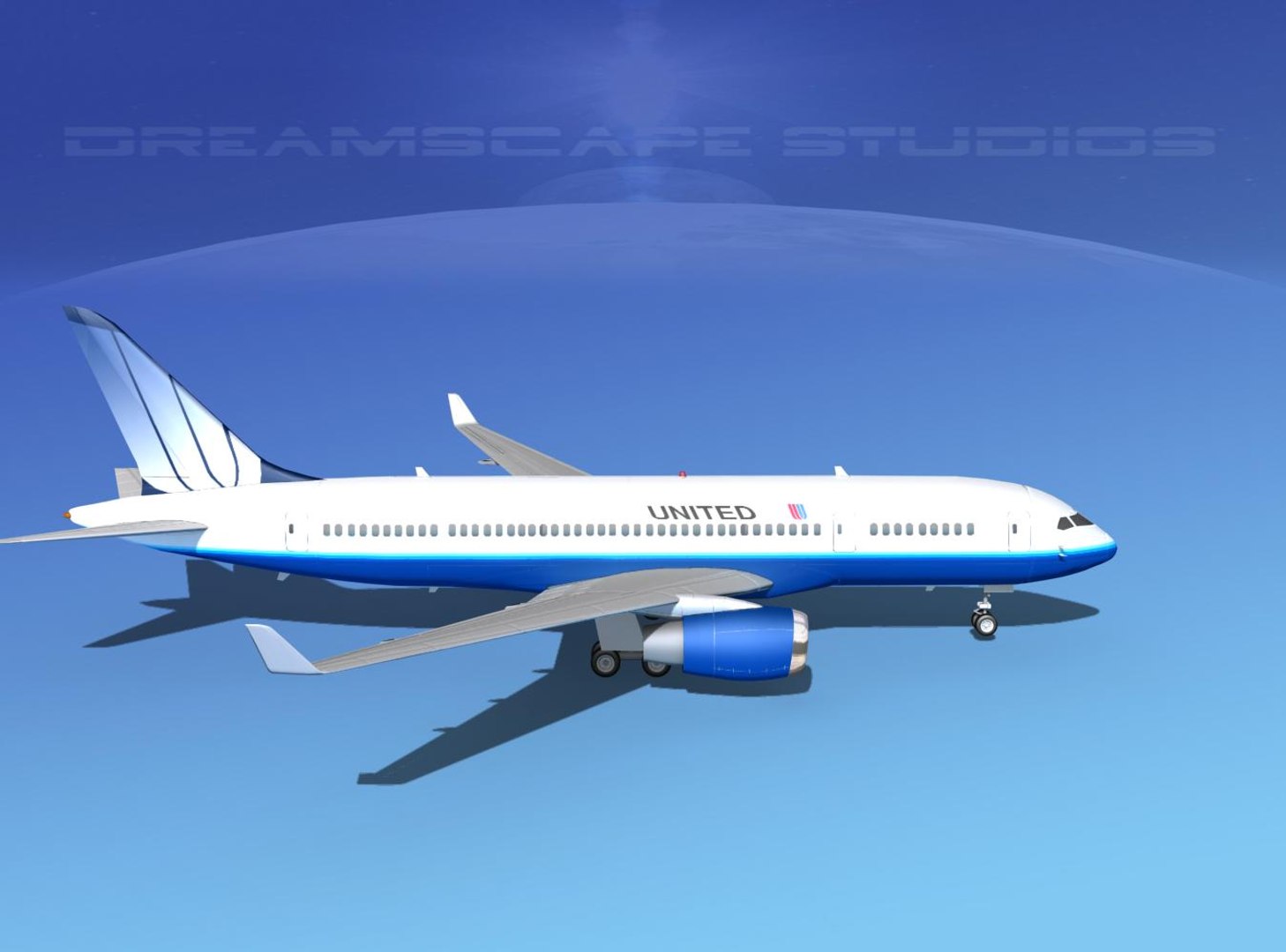 3d Airline Boeing 787-8 787 Model
