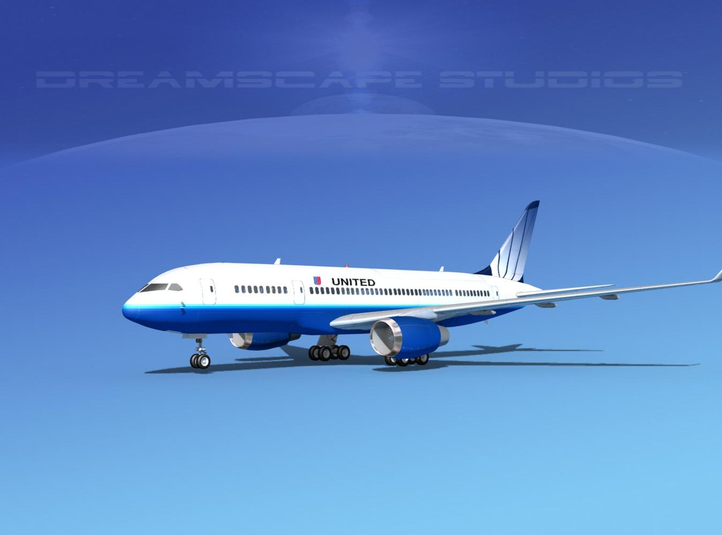 3d Airline Boeing 787-8 787 Model