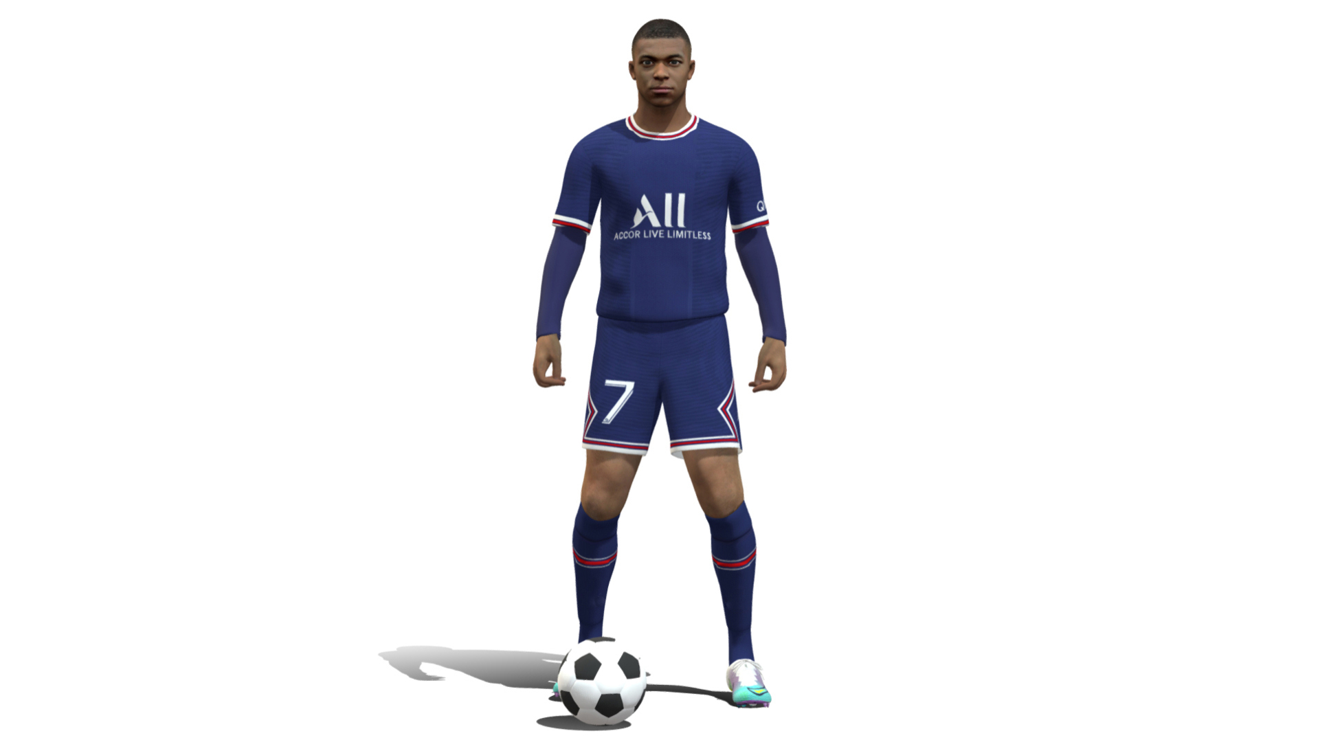 9 Famous Footballers 3D Model - TurboSquid 1984652