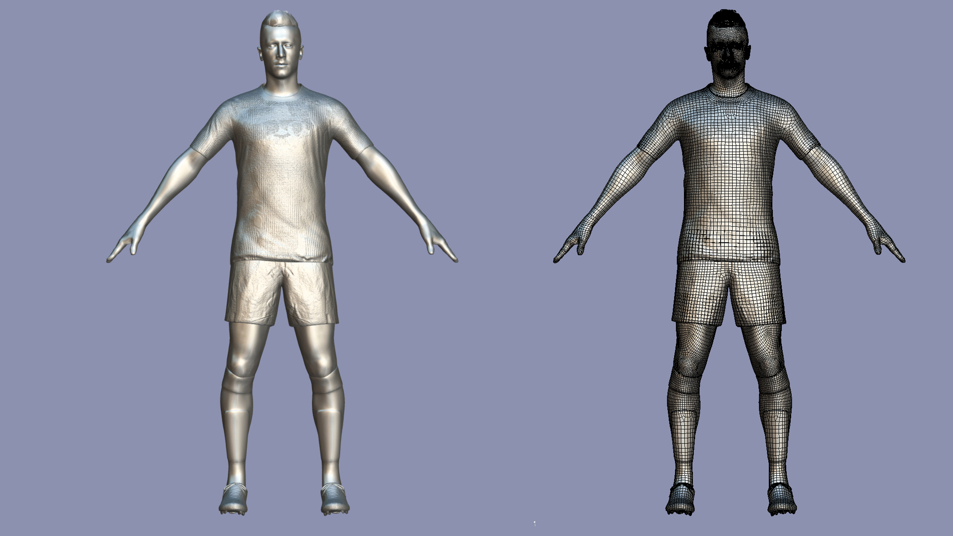 9 famous footballers 3D model - TurboSquid 1984652