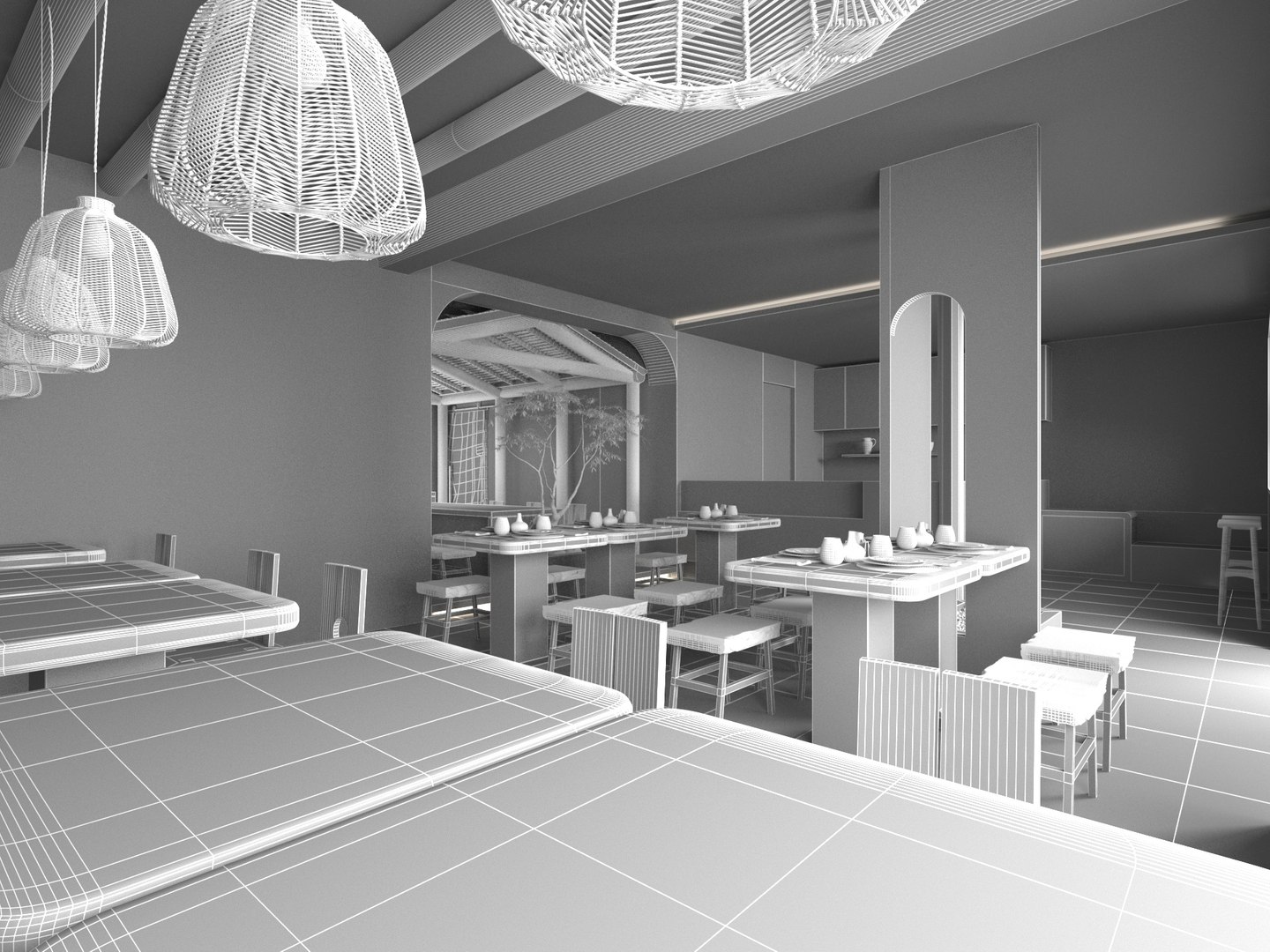 3D Milk Tea Shop 1 - TurboSquid 2049461