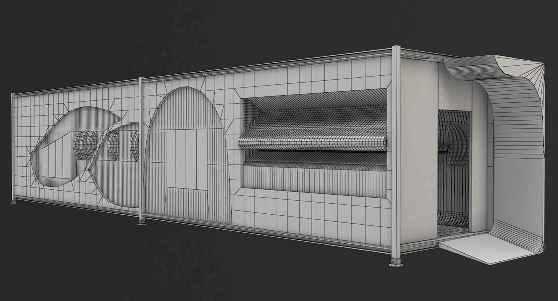 3D Portable Container Building Model - TurboSquid 1254983