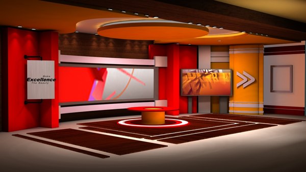 3d model virtual set