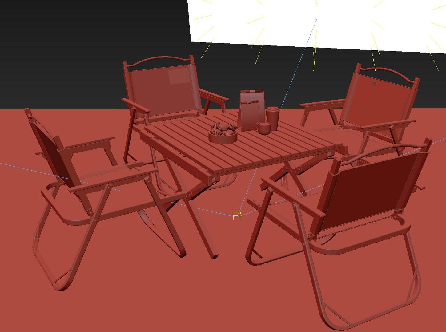 3D Camping Pack Model - TurboSquid 2192742