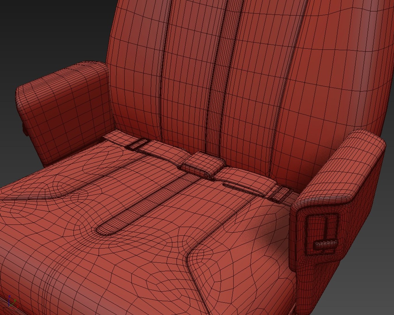 Airplane chair 3D model - TurboSquid 1478563